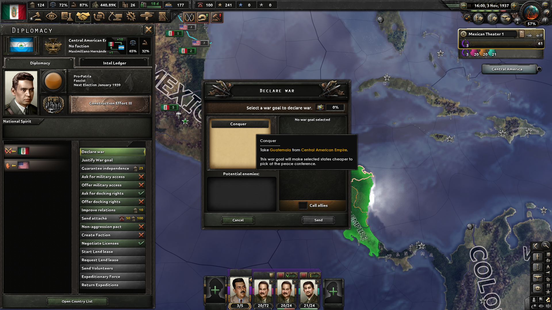 unable to declare war | Paradox Interactive Forums